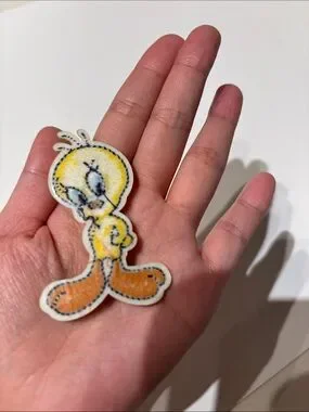My dopamine finds | Other | Tweety Bird Yellow Embroidered Ironon Patch ...